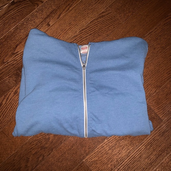 Mossimo Supply Co. | Tops | Mossimo Blue Zip Up Hoodie | Poshmark